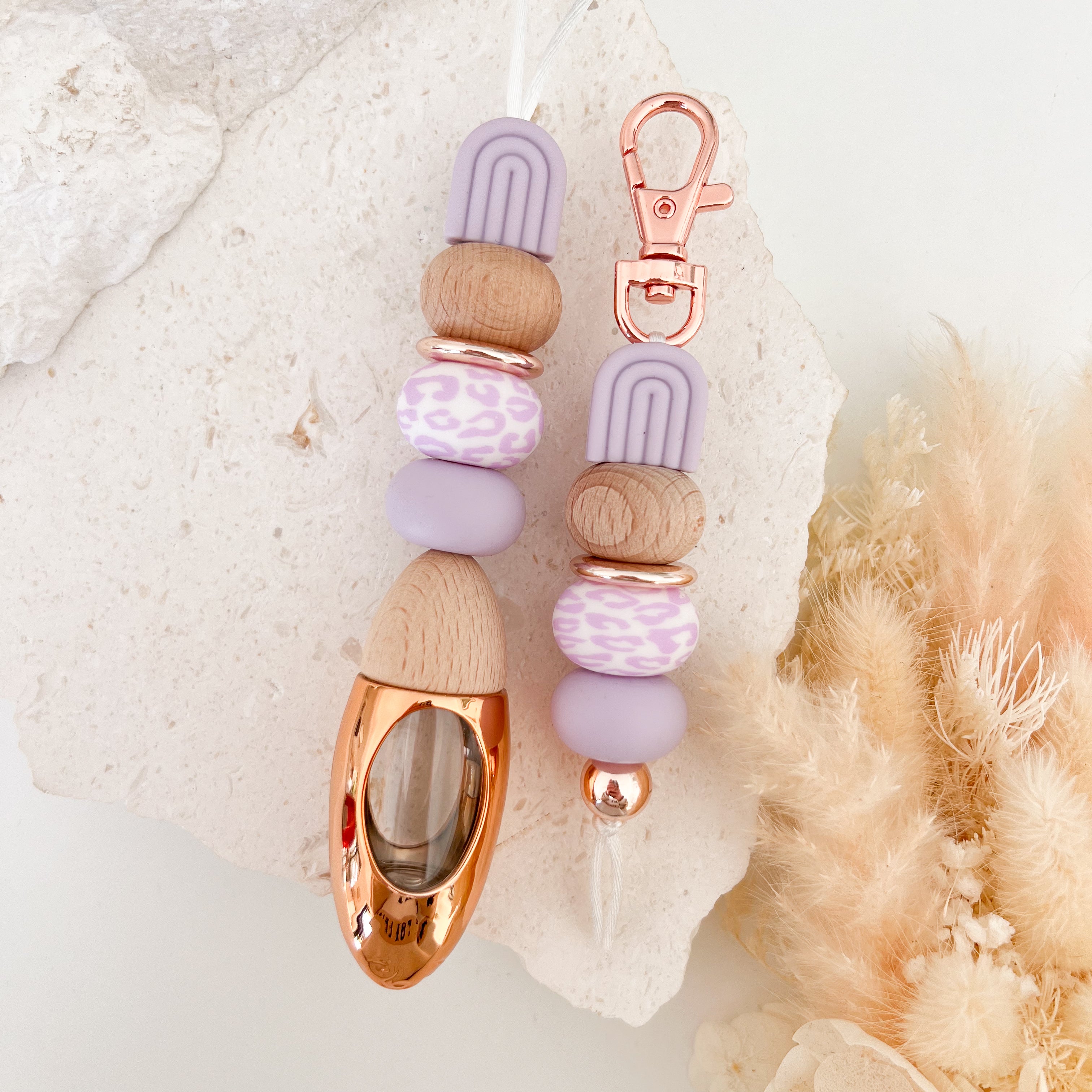 Purple Leopard Arch Matching Set – Scrunchie Luxe