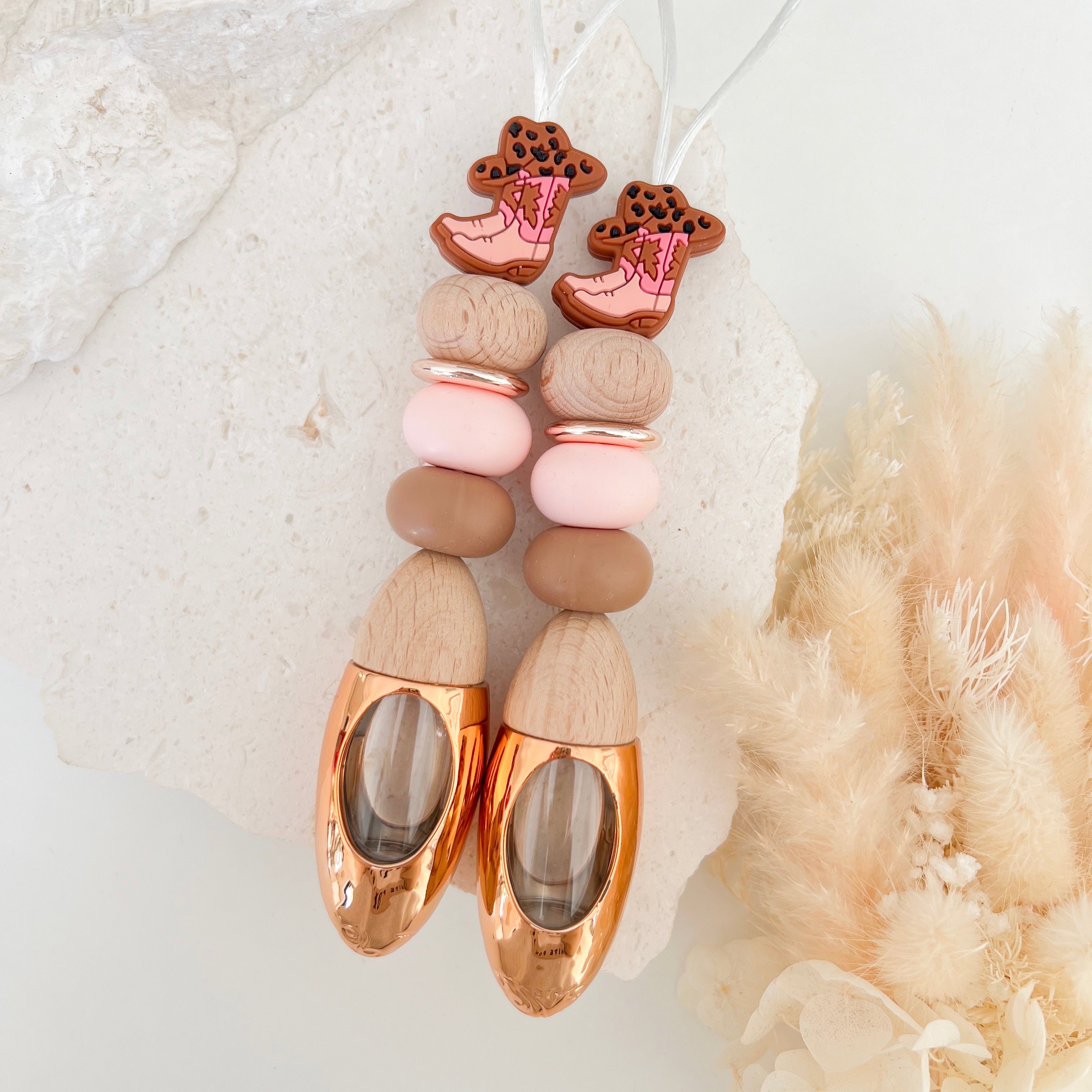 Pink Cowgirl Boot Diffuser – Scrunchie Luxe