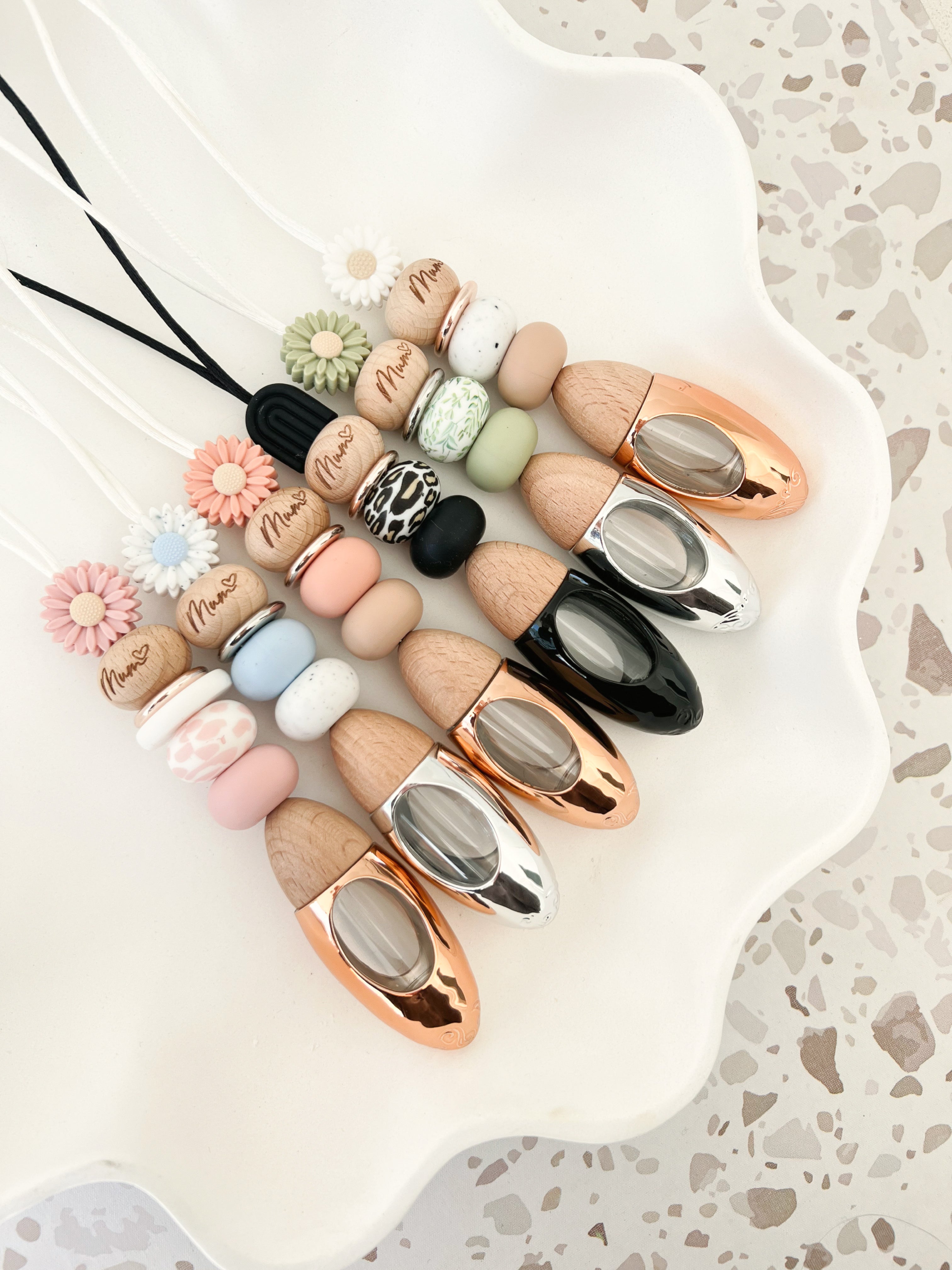 Custom Engraved Name Car Diffusers *Choose your Design* – Scrunchie Luxe